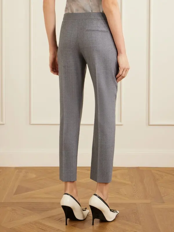 Alexander McQueen Wool Straight-leg Pants