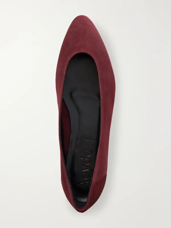 AeydĒ Ellie Suede Ballet Flats