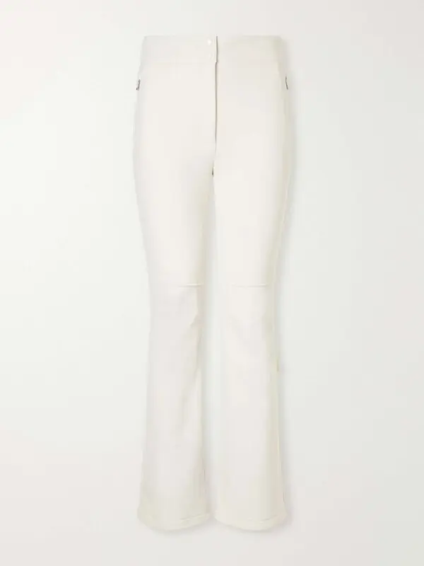 YVES SALOMON Bootcut Ski Pants - Cream