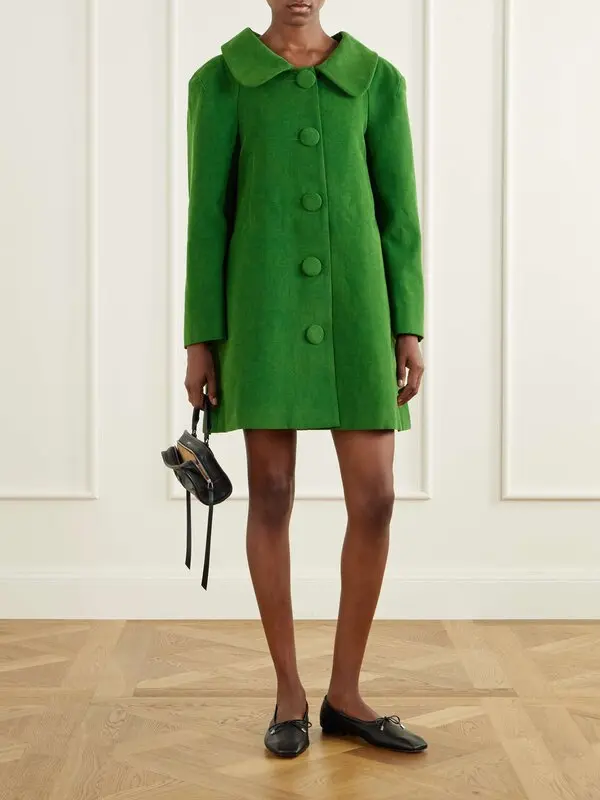 SHUSHU/TONG Cotton-twill Coat