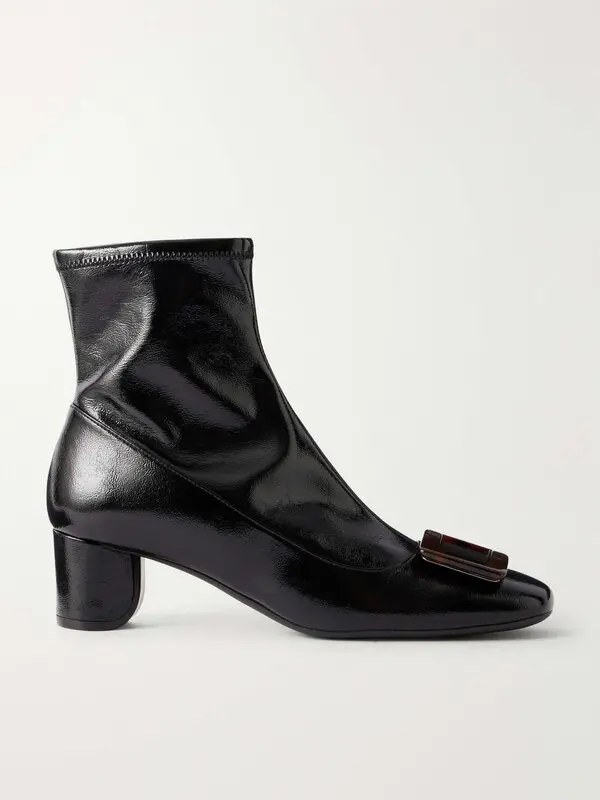ROGER VIVIER U Look 45 Vegan Material Ankle Boots