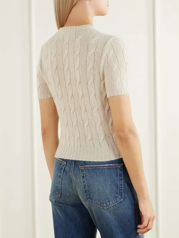 Ralph Lauren Cable-knit Cashmere Sweater