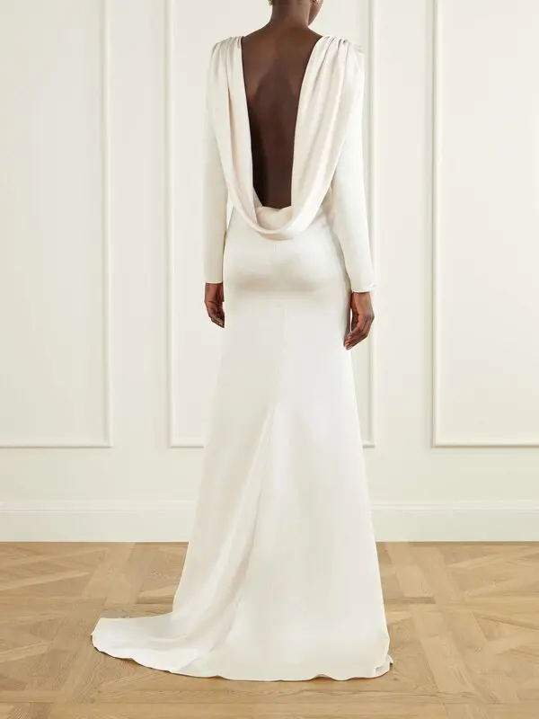 ILKYAZ OZEL Isthar Satin Gown
