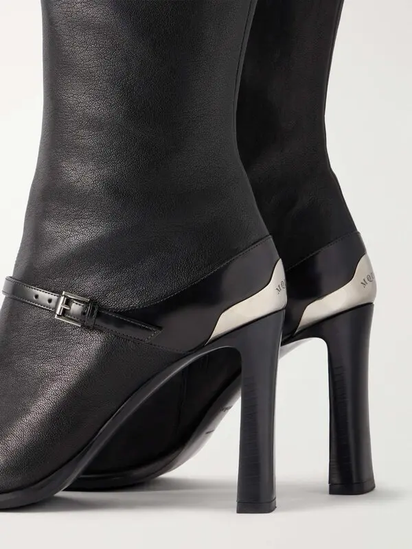 Alexander McQueen Niko Leather Boots