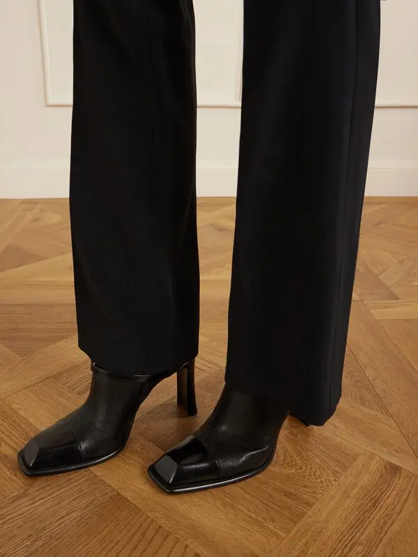 Alexander McQueen Niko Leather Boots