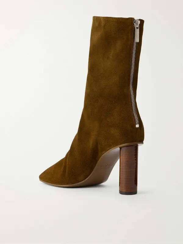 Paris Texas Alice 85 Suede Ankle Boots