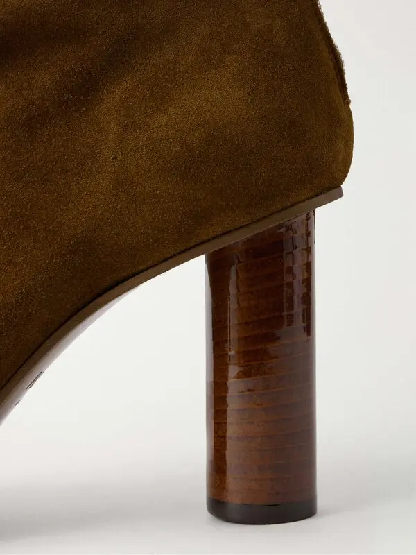 Paris Texas Alice 85 Suede Ankle Boots