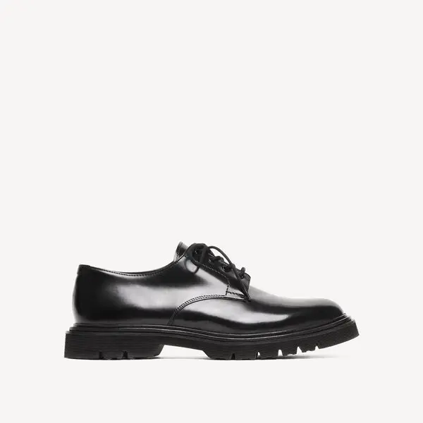 Theory Derby Shoe In Leather