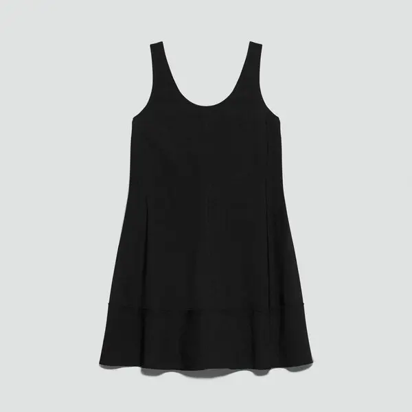 Theory Flared Tank Dress In Good Linen