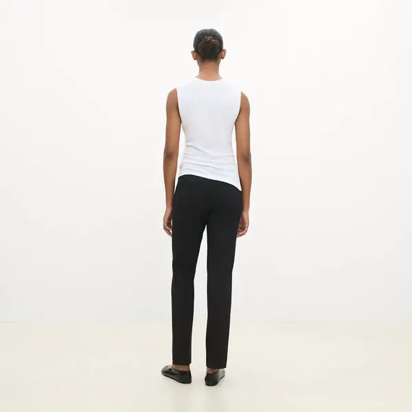 Theory Marcee Pant In Good Wool - Black
