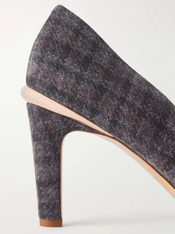 Gabriela Hearst Edwina 75 Suede Pumps