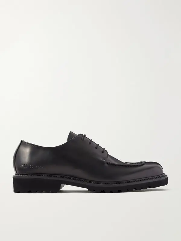 COMMON PROJECTS Leather Derby Shoes - Black