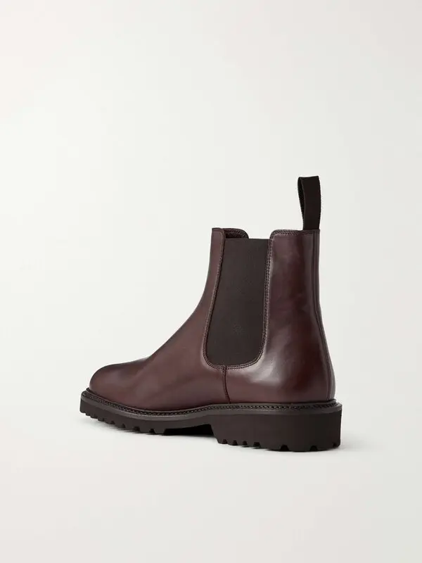 COMMON PROJECTS Leather Chelsea Boots