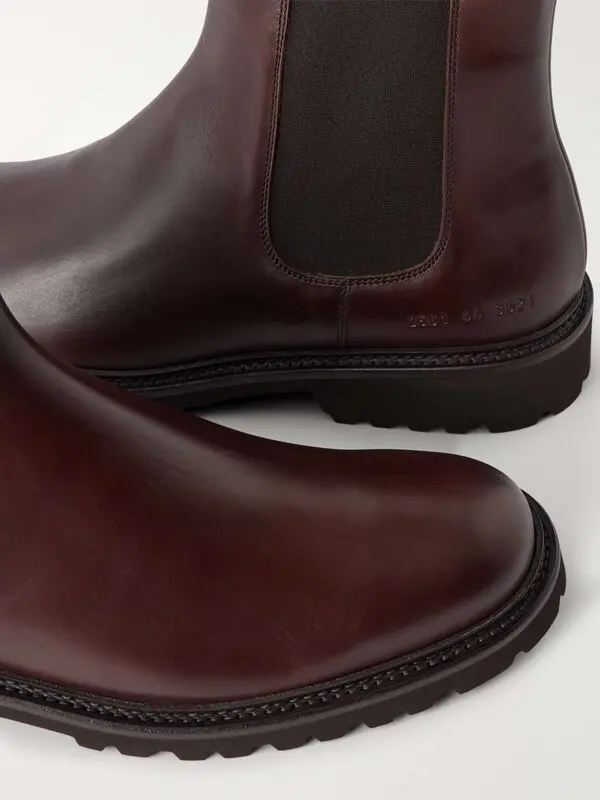 COMMON PROJECTS Leather Chelsea Boots