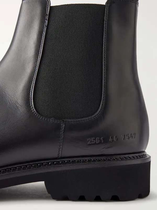 COMMON PROJECTS Leather Chelsea Boots