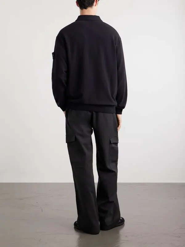 Stone Island Ghost Cotton-jersey Polo Shirt