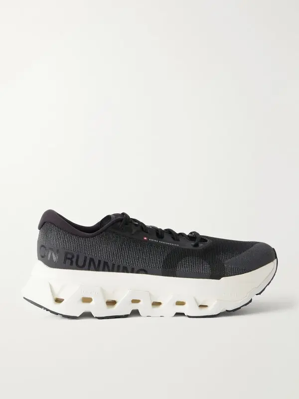 On Cloudmonster 3 Rubber-trimmed Stretch-knit Sneakers