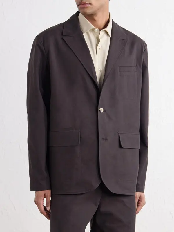 De Bonne Facture Métier Cotton-twill Suit Jacket
