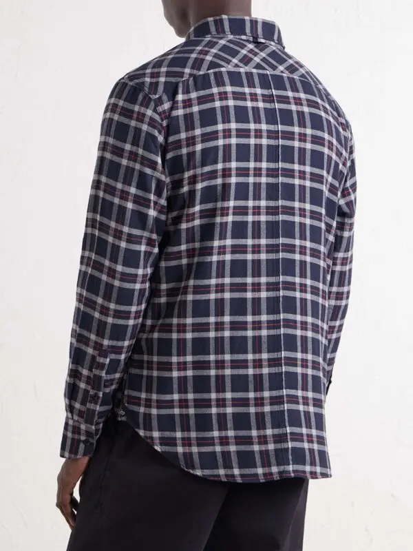 Rag & Bone Tomlin Checked Cotton-flannel Shirt