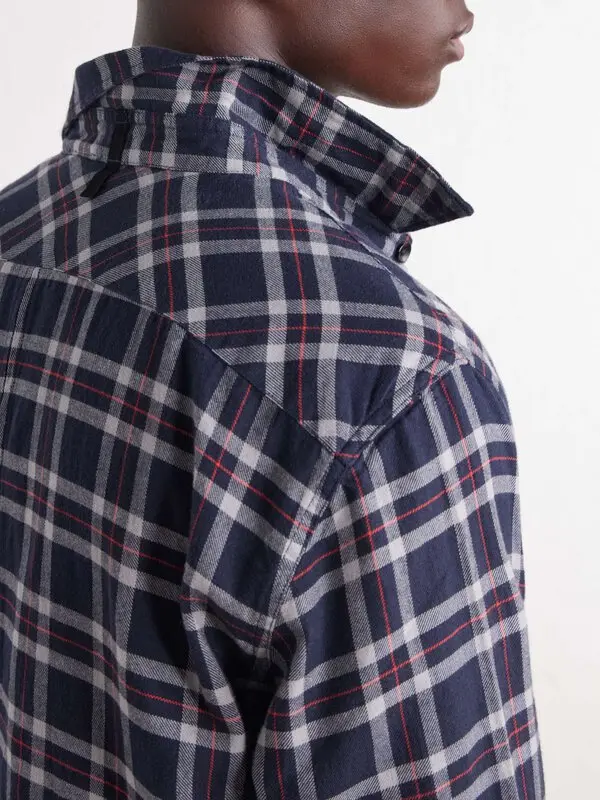 Rag & Bone Tomlin Checked Cotton-flannel Shirt