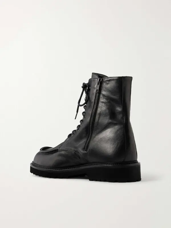 COMMON PROJECTS Leather Lace-up Boots