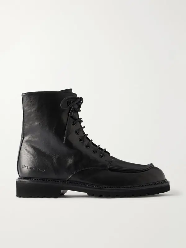COMMON PROJECTS Leather Lace-up Boots