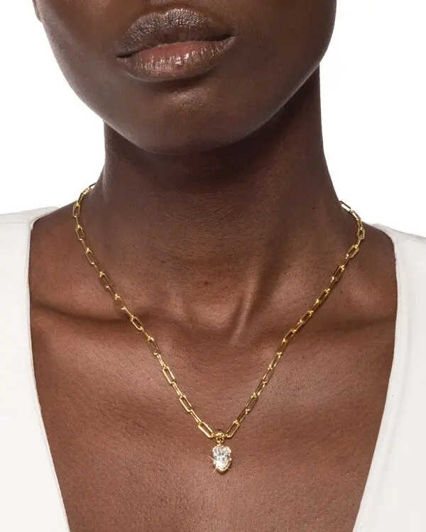 Alexis Bittar Asterales Solitaire Charm Necklace