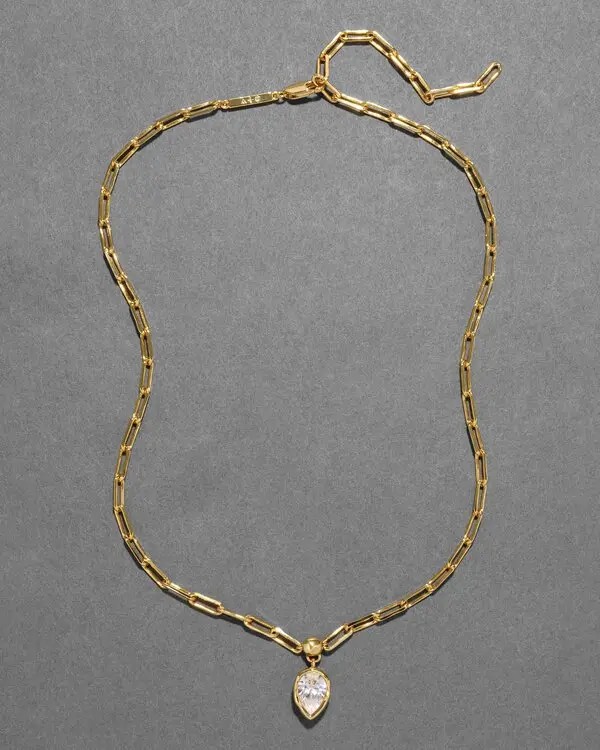Alexis Bittar Asterales Solitaire Charm Necklace