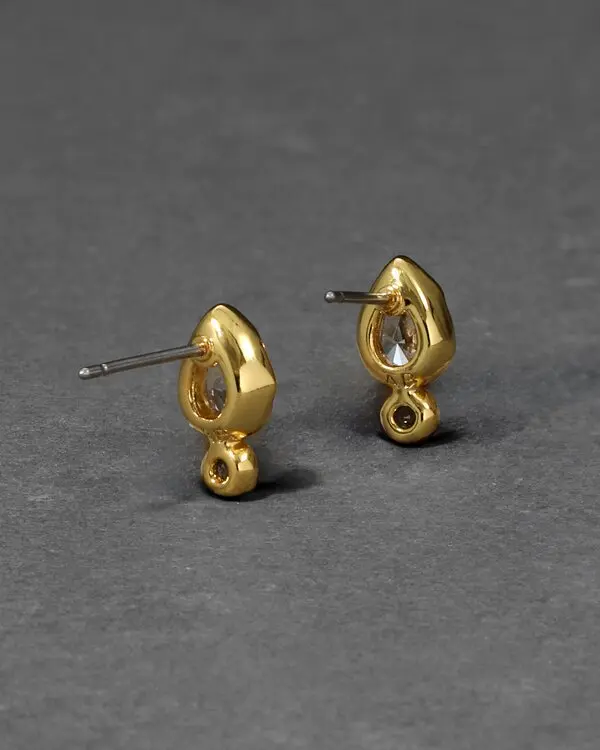 Alexis Bittar Asterales Petite Teardrop Stud Earrings