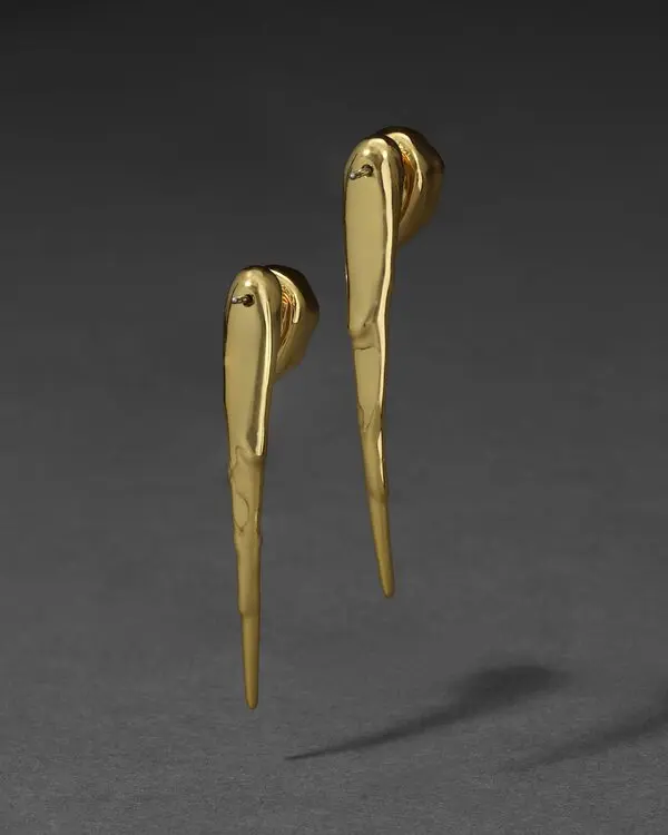 Alexis Bittar Asterales Spear Front Back Earrings