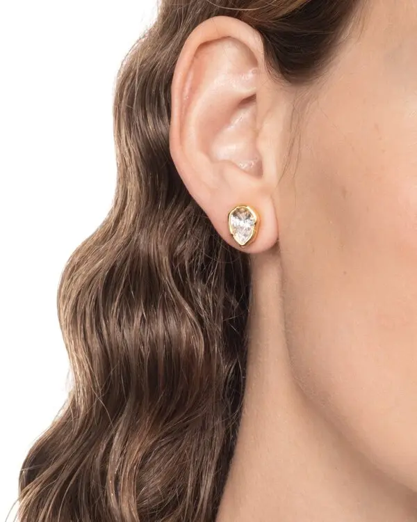 Alexis Bittar Asterales Spear Front Back Earrings