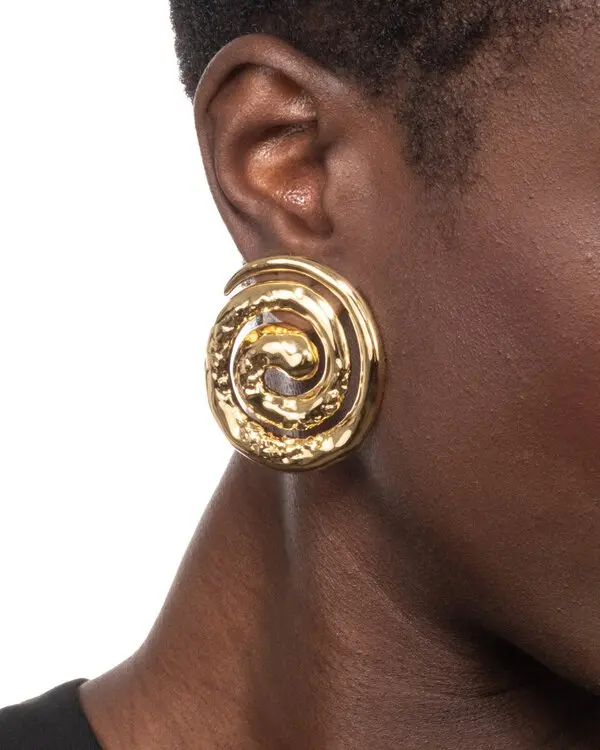 Alexis Bittar Brut Spiral Post Earrings