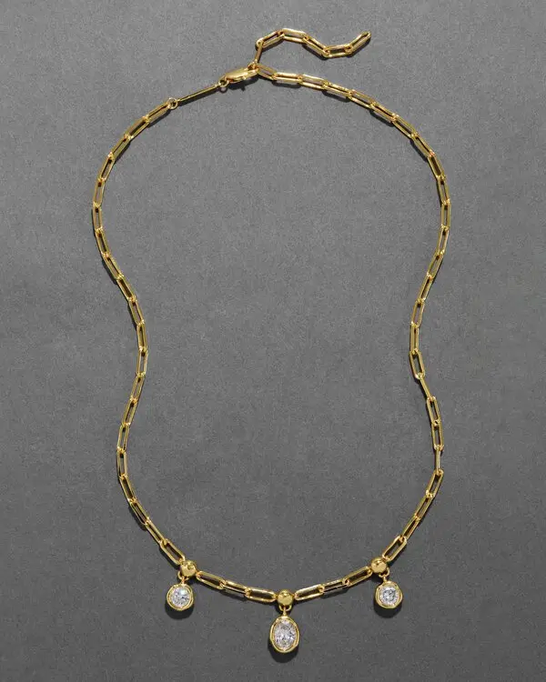 Alexis Bittar Asterales Triple Charm Necklace