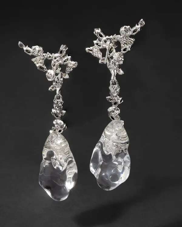 Alexis Bittar Dream Rain Post Drop Earring - Silver