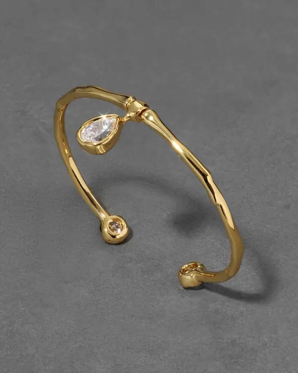 Alexis Bittar Asterales Solitaire Charm Cuff Bracelet