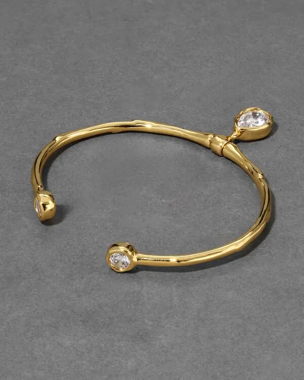 Alexis Bittar Asterales Solitaire Charm Cuff Bracelet