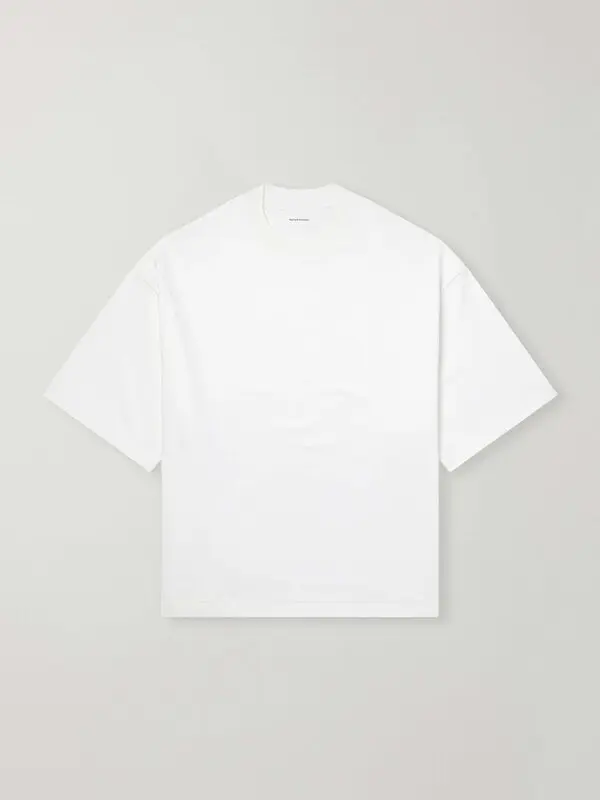 KAPTAIN SUNSHINE Suvin Supima Cotton-jersey T-shirt - White
