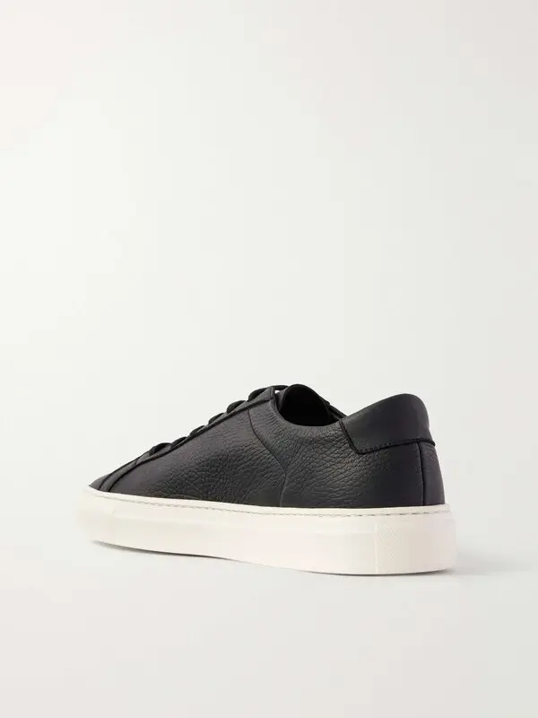 COMMON PROJECTS Achilles Full-grain Leather Sneakers - Black