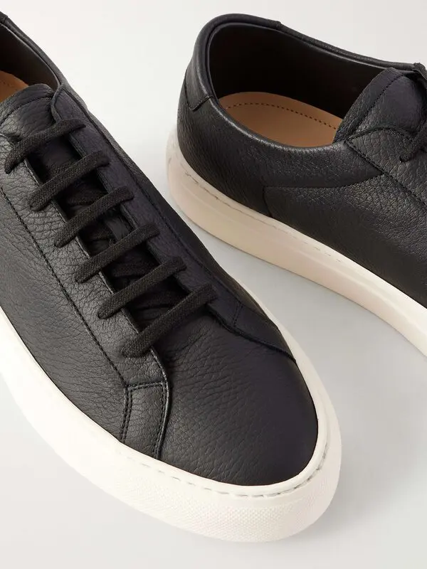COMMON PROJECTS Achilles Full-grain Leather Sneakers - Black