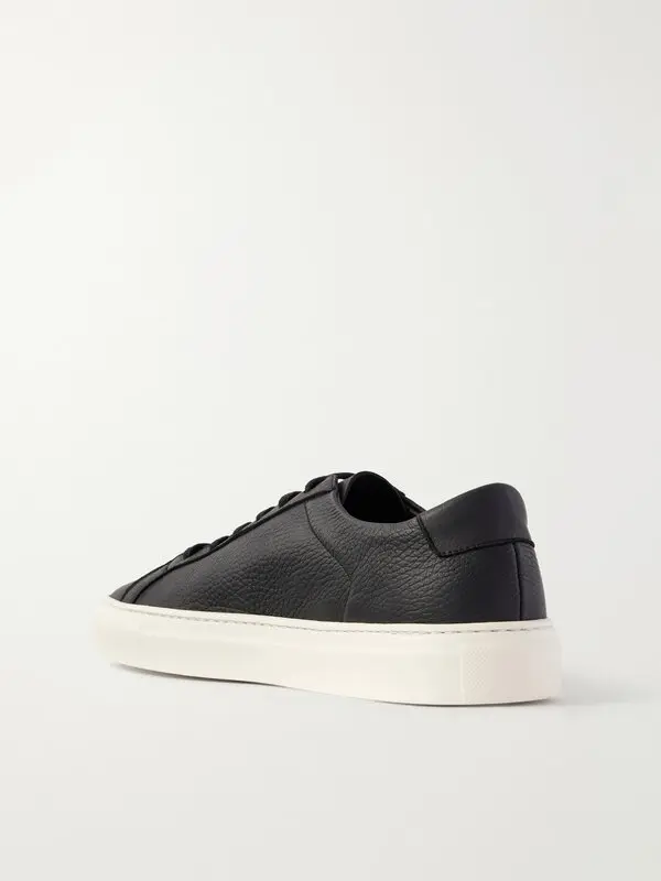 COMMON PROJECTS Achilles Full-grain Leather Sneakers - Black