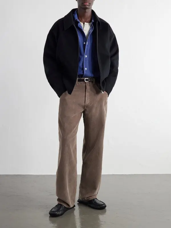 KAPTAIN SUNSHINE Work Suvin Cotton And Hemp-blend Shirt