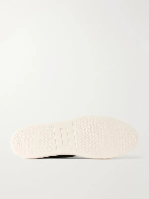 COMMON PROJECTS Achilles Full-grain Leather Sneakers - Blue