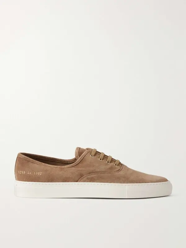 COMMON PROJECTS Deck Suede Sneakers - Tan