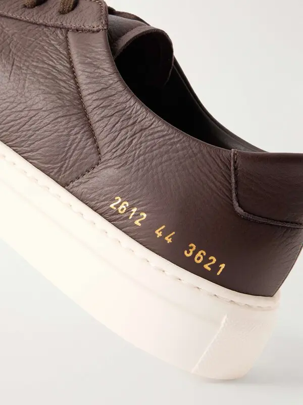 COMMON PROJECTS Achilles Full-grain Leather Sneakers