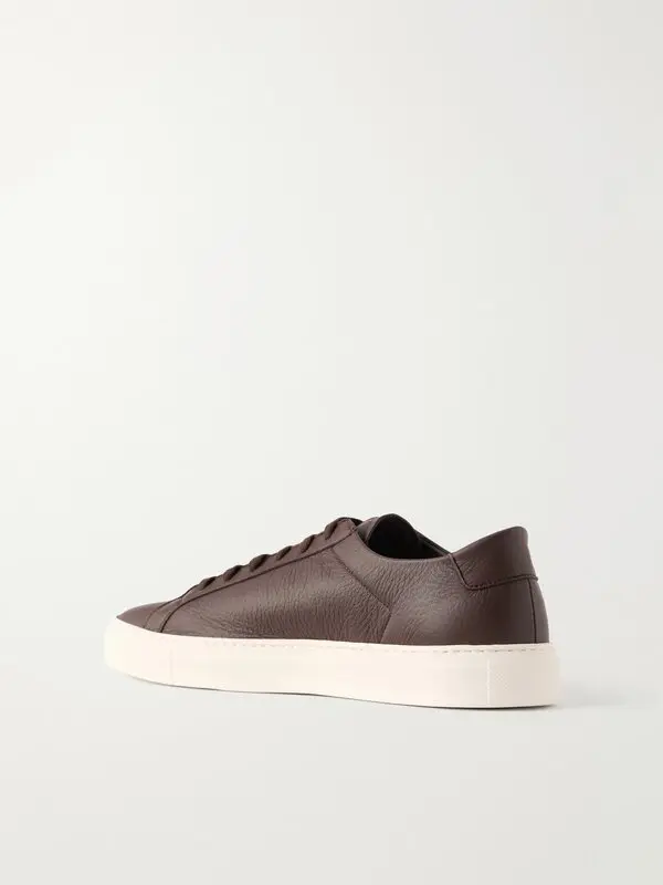 COMMON PROJECTS Achilles Full-grain Leather Sneakers - Brown