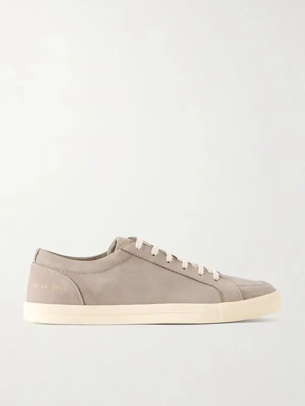 COMMON PROJECTS Premium Skate Nubuck Sneakers - Brown