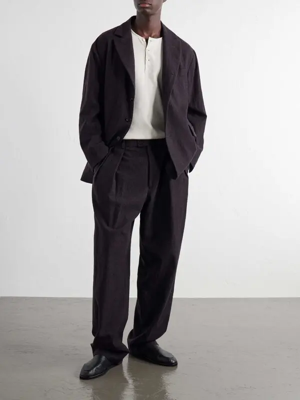 KAPTAIN SUNSHINE Brushed-wool Suit Jacket