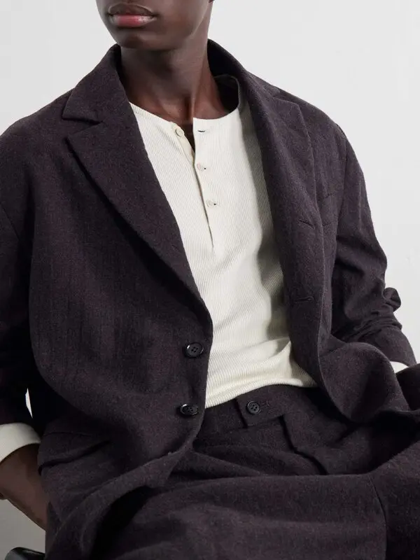KAPTAIN SUNSHINE Brushed-wool Suit Jacket