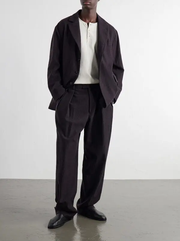 KAPTAIN SUNSHINE Brushed-wool Suit Jacket