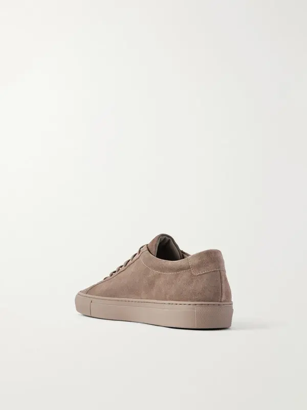 COMMON PROJECTS Achilles Suede Sneakers - Brown